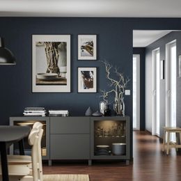 IKEA BEST&Aring; Aufbewahrung mit Schubladen