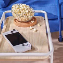 IKEA BR&Auml;NNBOLL Beistelltisch mit Rollen