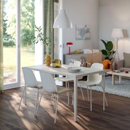 IKEA SK&Aring;LSTA Tisch und 4 St&uuml;hle