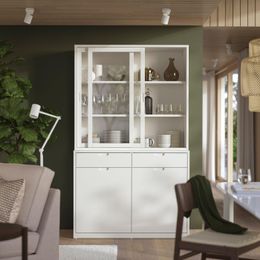 IKEA TONSTAD Aufbewahrung mit Glasschiebet&uuml;ren