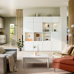 IKEA BEST&Aring; Aufbewahrung mit T&uuml;ren