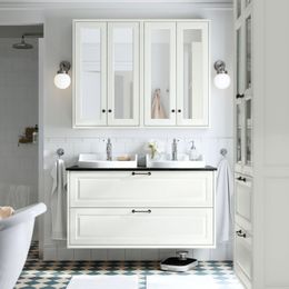 IKEA T&Auml;NNFORSEN / RUTSJ&Ouml;N Waschbschr+Schubladen/Waschb/Mibatn