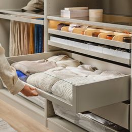 IKEA KOMPLEMENT Schublade mit Glasfront