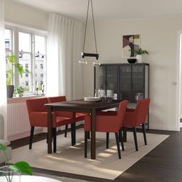 IKEA STRANDTORP / M&Aring;REN&Auml;S Tisch und 4 St&uuml;hle