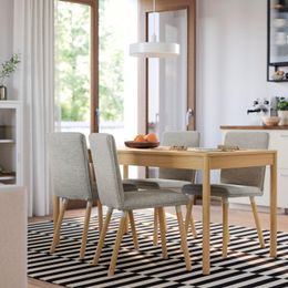 IKEA TONSTAD / TONSTAD Tisch und 4 St&uuml;hle