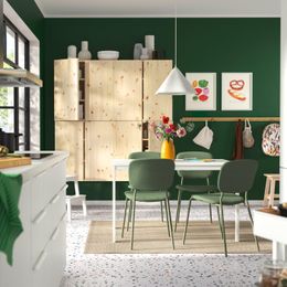 IKEA VIHALS / VIHALS Tisch und 4 St&uuml;hle