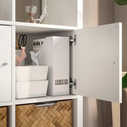 IKEA KALLAX Regal mit 10 Eins&auml;tzen