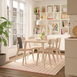 IKEA LISABO / LISABO Tisch und 4 St&uuml;hle