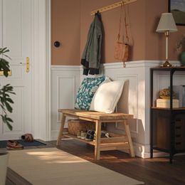 IKEA SKOGSTA Bank mit Fach