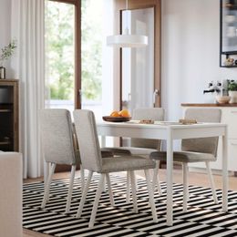 IKEA TONSTAD / TONSTAD Tisch und 4 St&uuml;hle