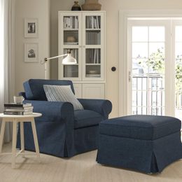 IKEA EKTORP Sessel und Hocker