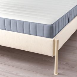IKEA T&Auml;LL&Aring;SEN Bettgestell gepolstert mit Matratze