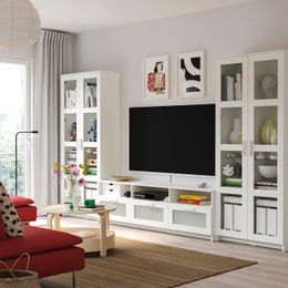 IKEA BRIMNES TV-Komb. mit Vitrinent&uuml;ren