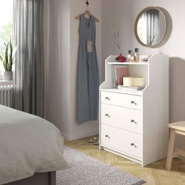IKEA HAUGA Kommode mit 3 Schubl und Regal