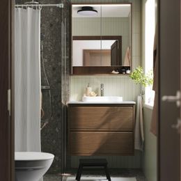 IKEA &Auml;NGSJ&Ouml;N / BACKSJ&Ouml;N Waschbschr+Schubladen/Waschb/Mibatt