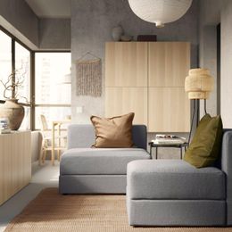 IKEA J&Auml;TTEBO 1,5er-Sitzelement mit Aufbewahrung