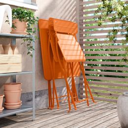 IKEA SUNDS&Ouml; Tisch und 2 Klappst&uuml;hle