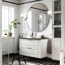 IKEA T&Auml;NNFORSEN / RUTSJ&Ouml;N Waschbschr+Schubladen/Waschb/Mibatt