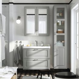 IKEA T&Auml;NNFORSEN / RUTSJ&Ouml;N Waschbschr+Schubladen/Waschb/Mibatt