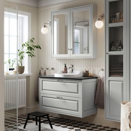 IKEA T&Auml;NNFORSEN / RUTSJ&Ouml;N Waschbschr+Schubladen/Waschb/Mibatt
