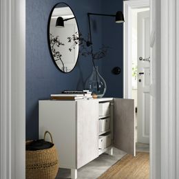 IKEA BEST&Aring; Aufbewahrung mit T&uuml;ren