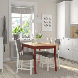 IKEA PINNTORP / STEFAN Tisch und 4 St&uuml;hle