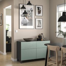 IKEA BEST&Aring; Aufbewkomb.+T&uuml;ren/Schubladen