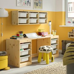 IKEA TROFAST Schreibtisch mit Boxen