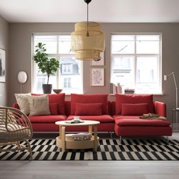 IKEA S&Ouml;DERHAMN 4er-Sofa mit R&eacute;camiere