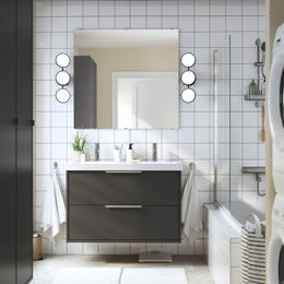 IKEA HAVB&Auml;CK / ORRSJ&Ouml;N Waschbschr+Schubladen/Waschb/Mibatn