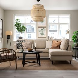 IKEA EKHOLMA Ecksofa 4-sitzig ohne Abschluss