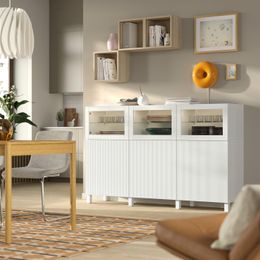 IKEA BEST&Aring; Aufbewahrung mit T&uuml;ren