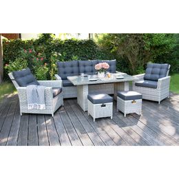 Bellavista Aluminium Luxus Set "Asti" grau