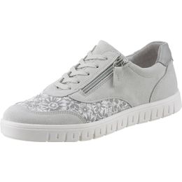 Damen Sneaker f&uuml;r orthop&auml;dische Einlagen geeignet steingrau Gr&ouml;&szlig;e 38