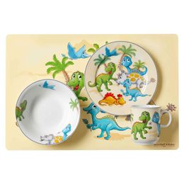 Ritzenhoff & Breker Ritzenhoff & Breker Kindergeschirr mit Platzset Dino