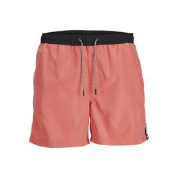 Jack & Jones Jack & Jones Badehose FIJI BLACK TAPE Schwimm-Shorts