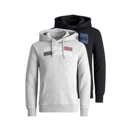 Jack & Jones Jack & Jones Hoodie Corp Logo Kapuzensweatshirt Doppelpack