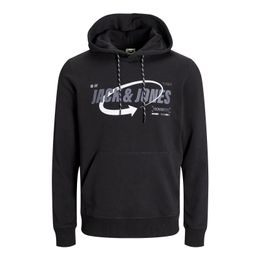Jack & Jones Jack & Jones Hoodie Black Kapuzensweatshirt