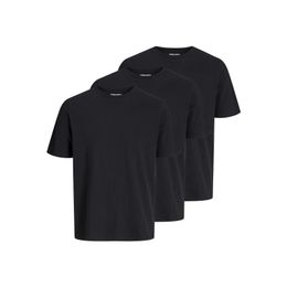 Jack & Jones Jack & Jones T-Shirt UNDER Kurzarmshirt mit Rundhalsausschnitt 3er Pack