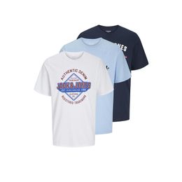 Jack & Jones Jack & Jones T-Shirt LOGO Kurzarmshirt 3er Pack