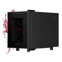 TroniTechnik&reg; Weink&uuml;hlschrank Montpellier, Getr&auml;nkek&uuml;hlschrank, Minibar Weink&uuml;hler, 17 Liter, 6 Flaschen