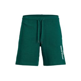 Jack & Jones Jack & Jones Hose GALE kurze Sweat-Hose mit Tunnelzugbund und Label-Print