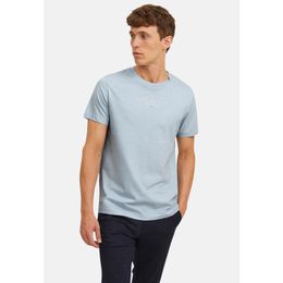 Jack & Jones Jack & Jones T-Shirt ARCHIE Kurzarmshirt mit Rundhalsausschnitt und erhabenen Label-Print