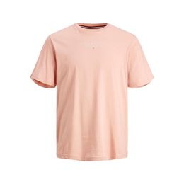 Jack & Jones Jack & Jones T-Shirt ARCHIE Kurzarmshirt mit Rundhalsausschnitt und erhabenen Label-Print