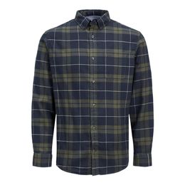 Jack & Jones Jack & Jones Hemd Willy Langarmhemd mit Knopfleiste Slim Fit