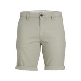 Jack & Jones Jack & Jones Shorts Unifarbene Chino-Shorts FURY mit seitlichen Eingrifftaschen und G&uuml;rtelschlaufen in Regular Fit