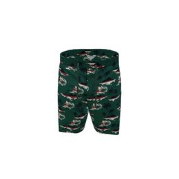 Jack & Jones Jack & Jones Shorts Kurze Hose JPSTJEFF JJJOGGER SHORTS XMAS AKM mit Tunnelzug und Print-Motiv