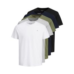 Jack & Jones Jack & Jones T-Shirt 5 Pack JORJXJ TEE CREW NECK