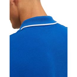 Jack & Jones Jack & Jones Poloshirt LOGAN Polo Kurzarmshirt mit Kontraststreifen und Logo-Details