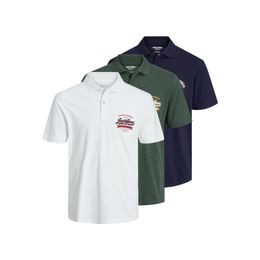 Jack & Jones Jack & Jones Polo-Shirt Logo Poloshirt 3 Pack